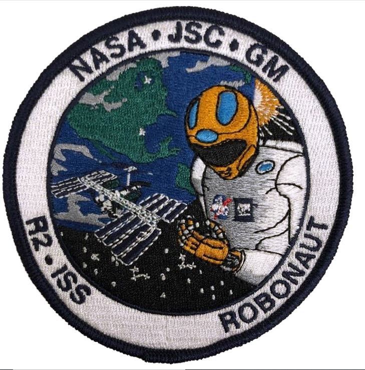 R2 ISS Robonaut Patch | The Space Store